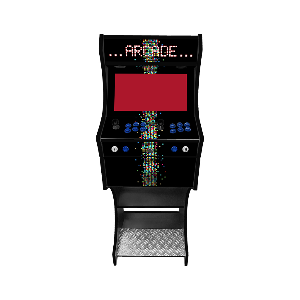 2 Player Arcade Machine - Contemporary v2 Design Theme - Arcade Geeks